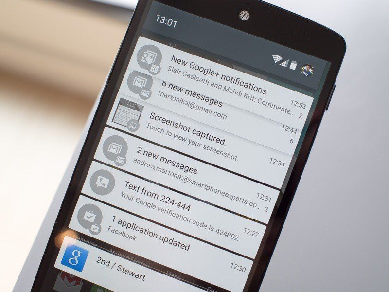Android L preview: Notifications and lockscreen | Android Central