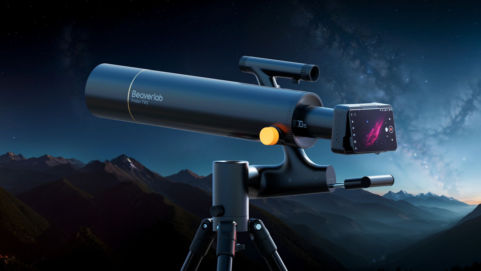 Beaverlab's new AI-powered 4K telescope takes you closer to the stars ...