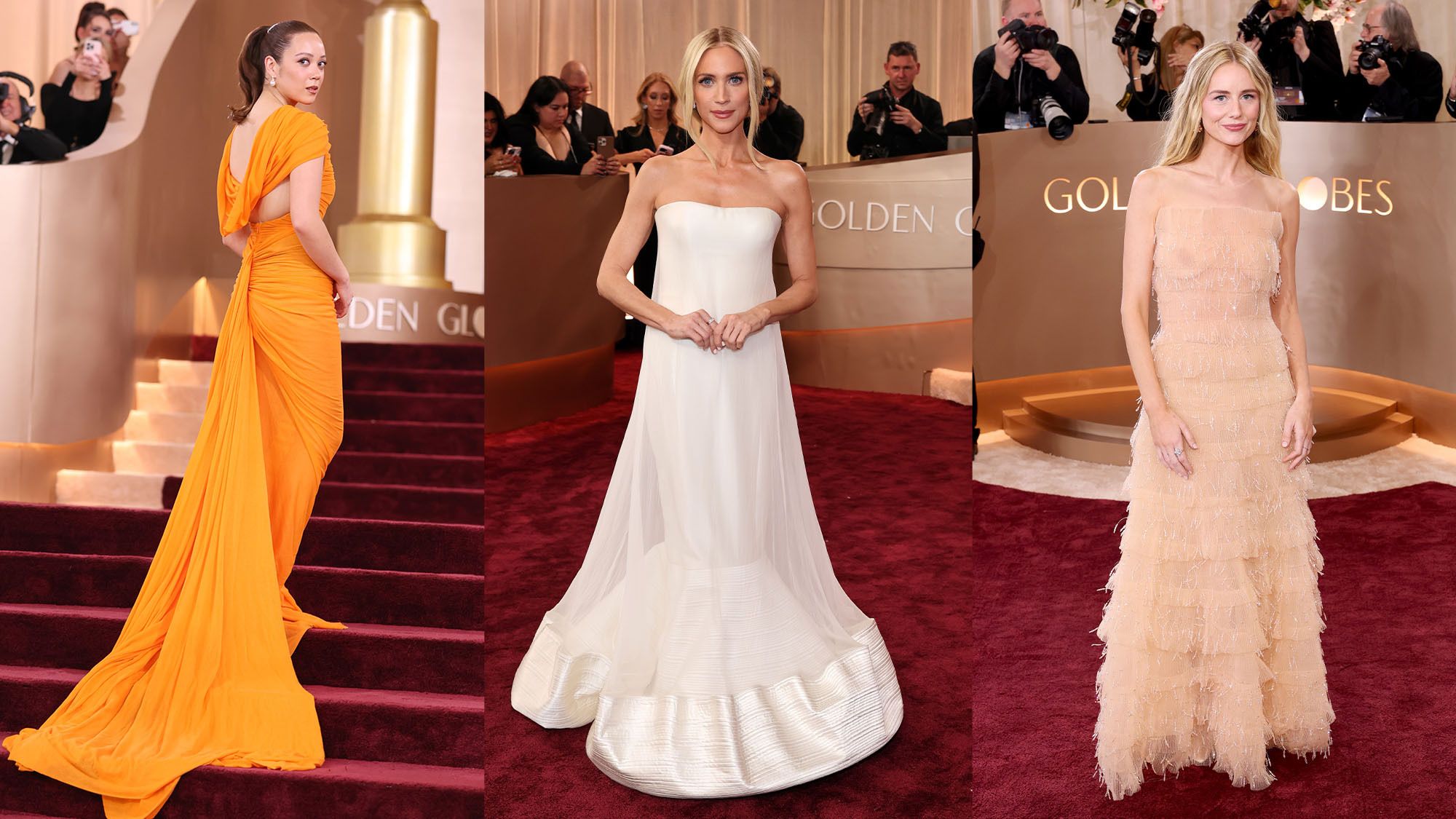 The Most Jaw-Dropping 2026 Golden Globes Red Carpet Looks | Who What Wear