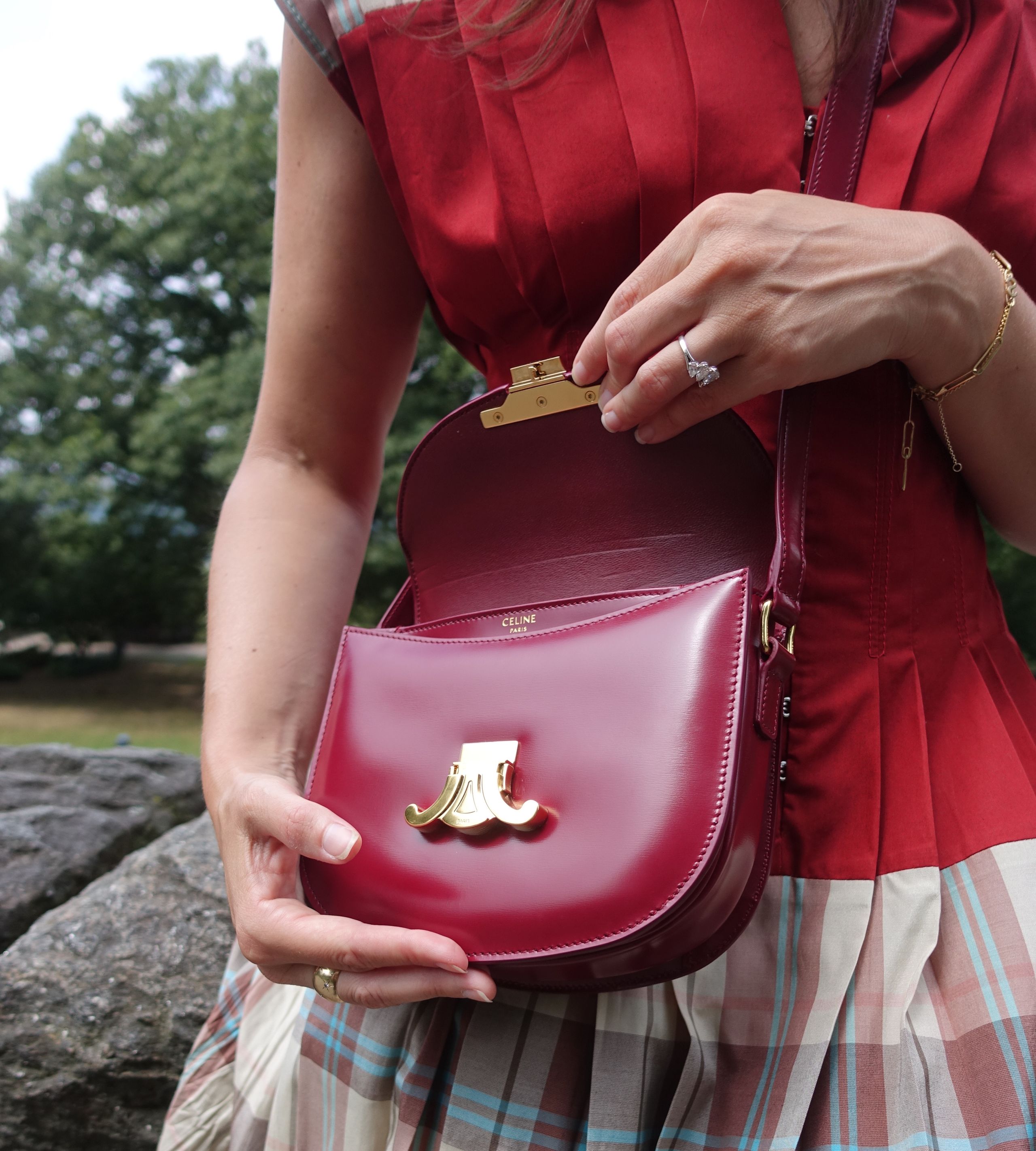 Celine's Teen Besace Bag Review | Marie Claire