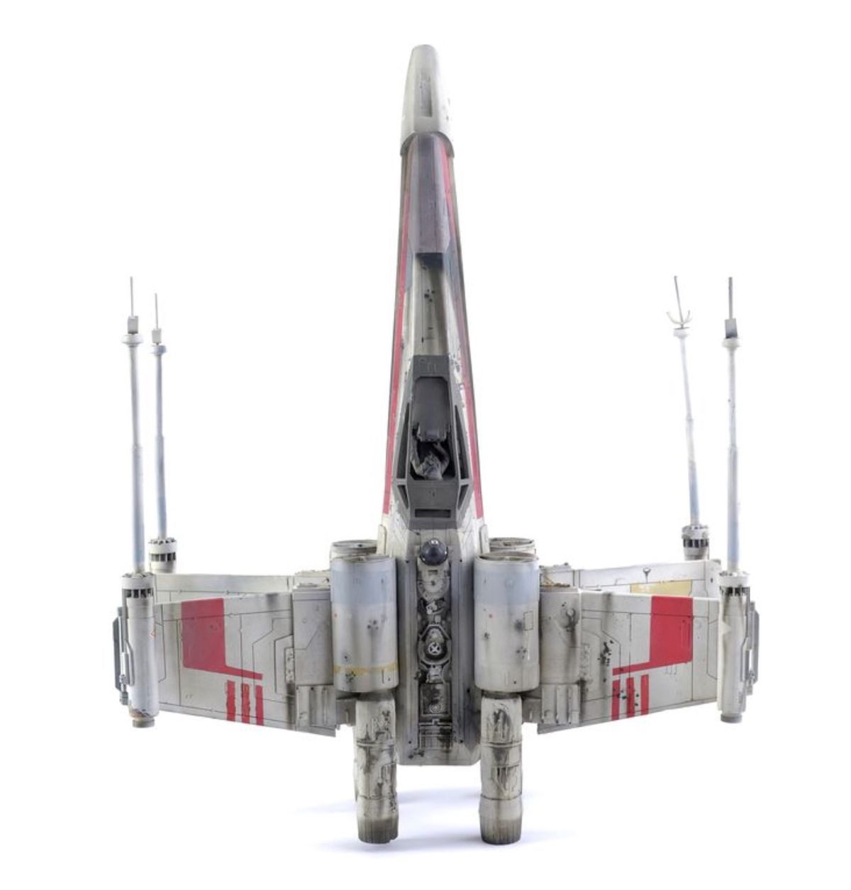 Propstore auctions rare 'Red Leader' X-wing model from 'Star Wars' | Space