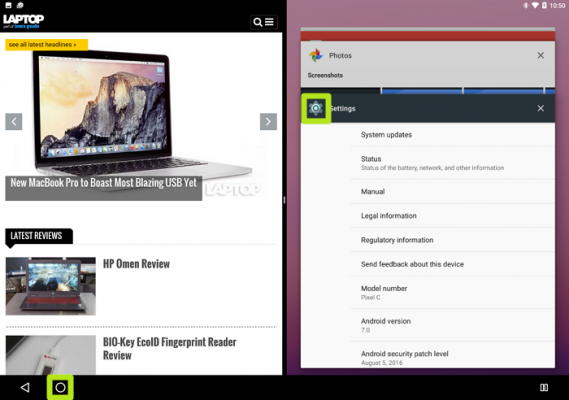 How to Use Multi-Window View in Android 7 Nougat | Laptop Mag