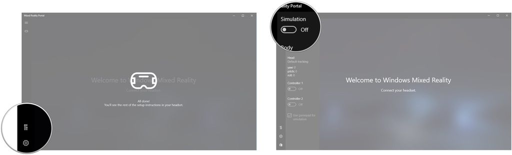 How to use the Windows Mixed Reality simulator in Windows 10 Creators ...