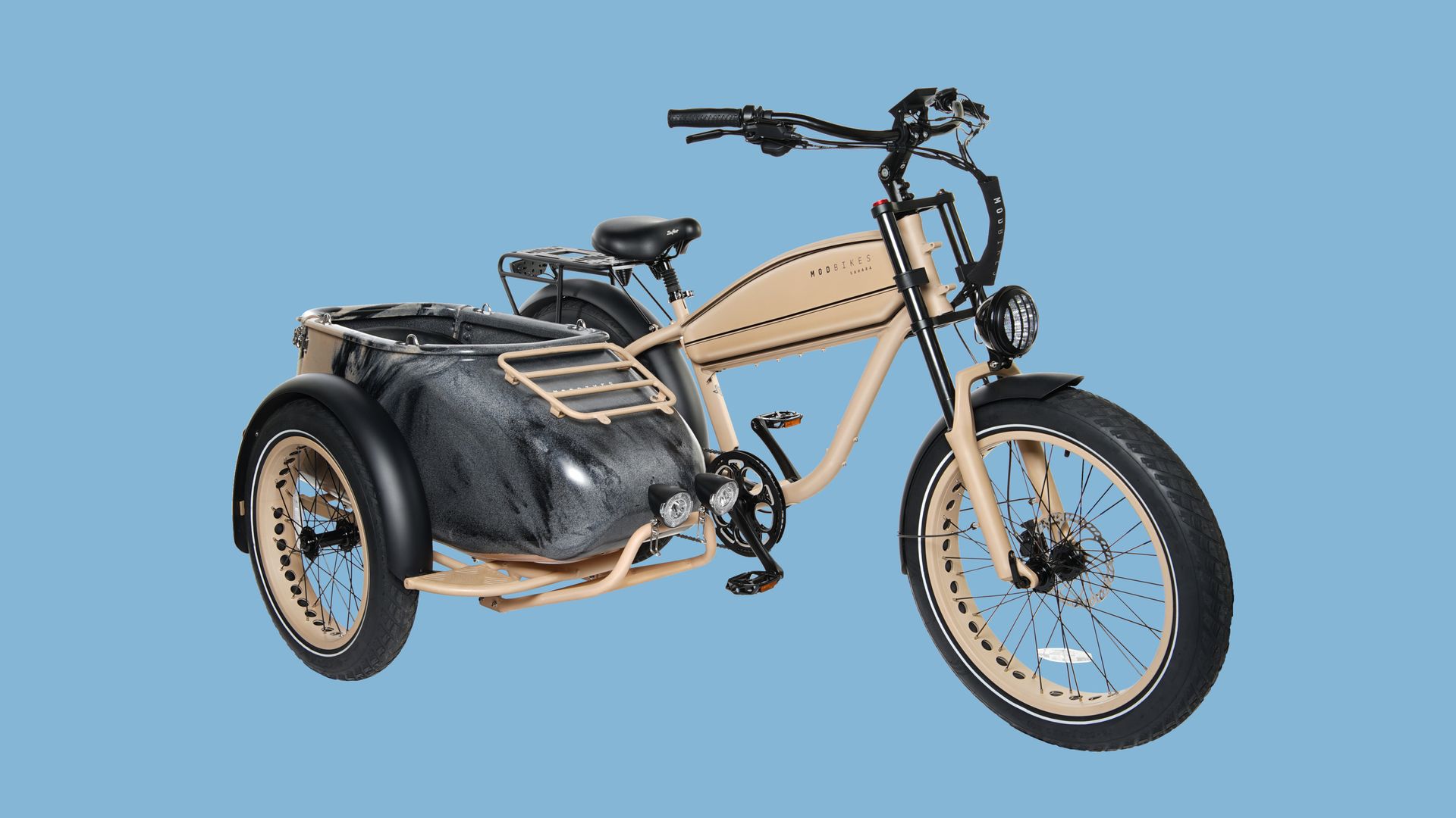 MOD's Easy SideCar Sahara e-bike: a bicycle made for two | Wallpaper*
