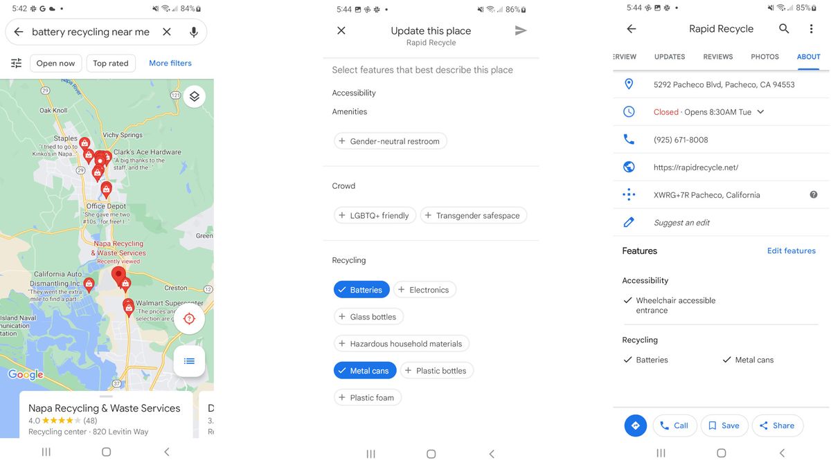 How to support eco-friendly businesses on Google Maps for Earth Day ...