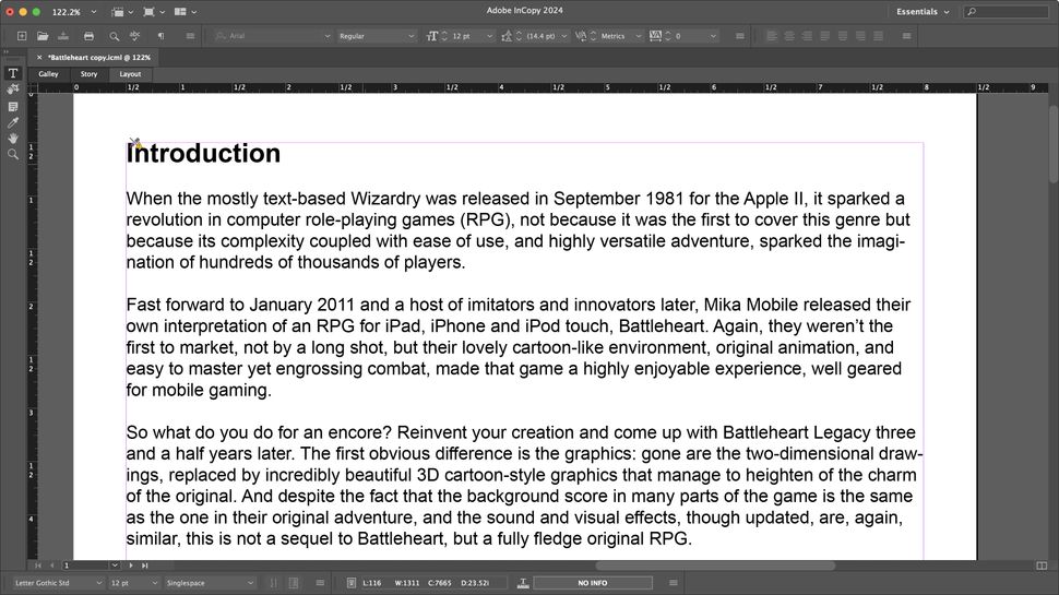 Adobe InCopy (2024) review | TechRadar