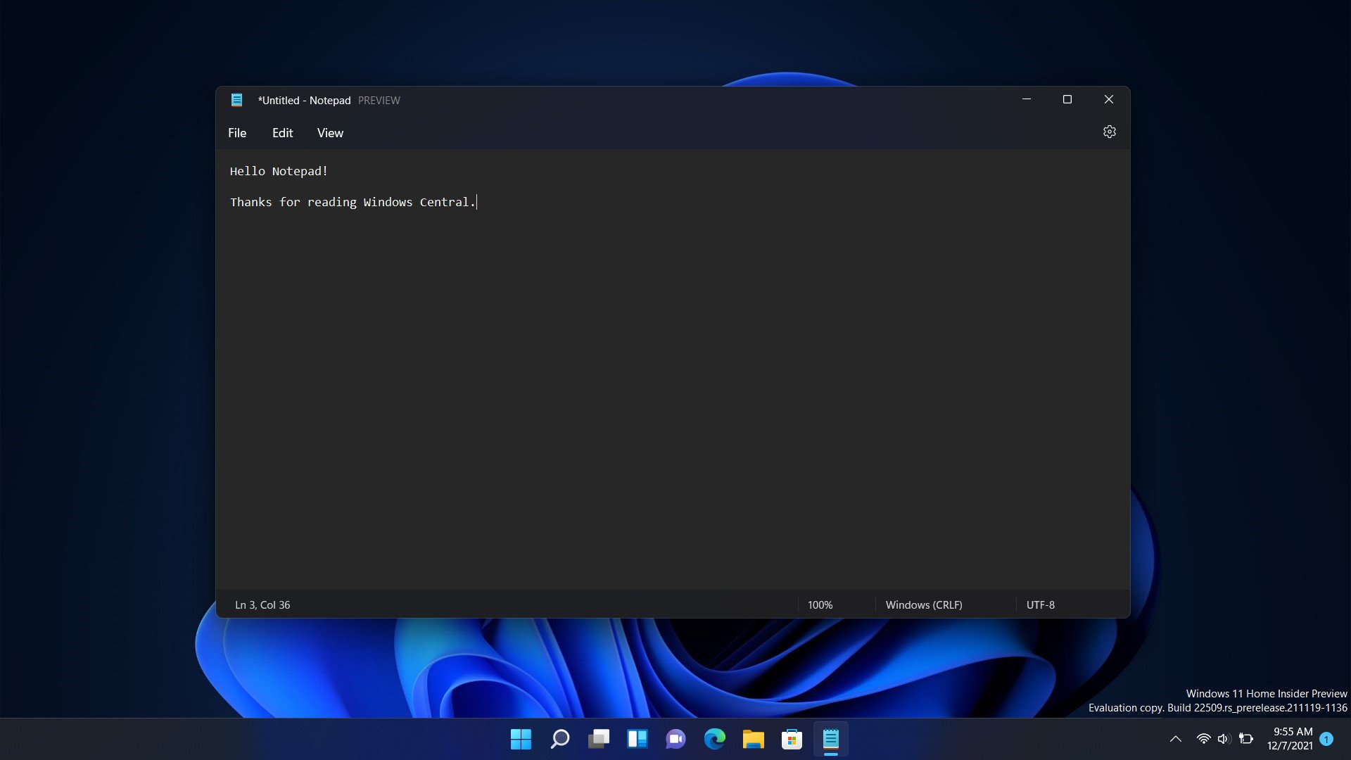 Microsoft s New Notepad App Makes Its Way To Windows 11 s Beta Channel 