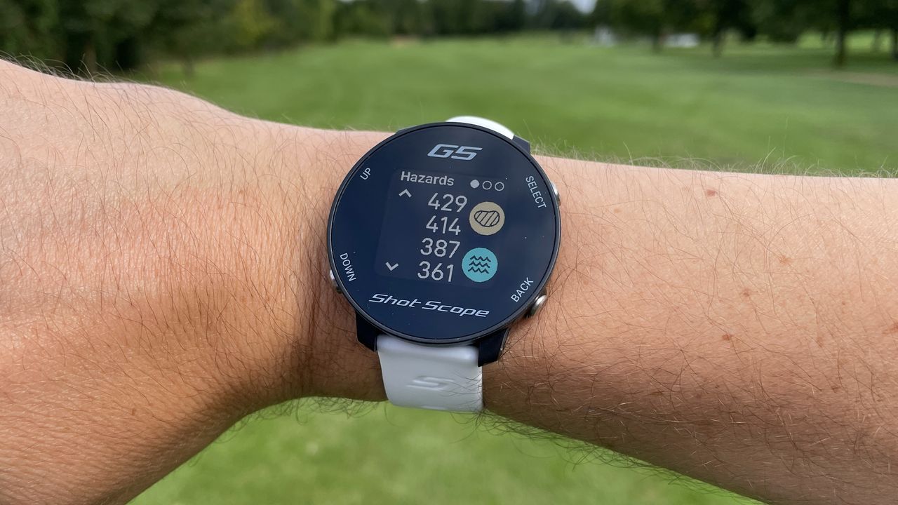 Shot Scope G5 GPS Watch Review | Golf Monthly