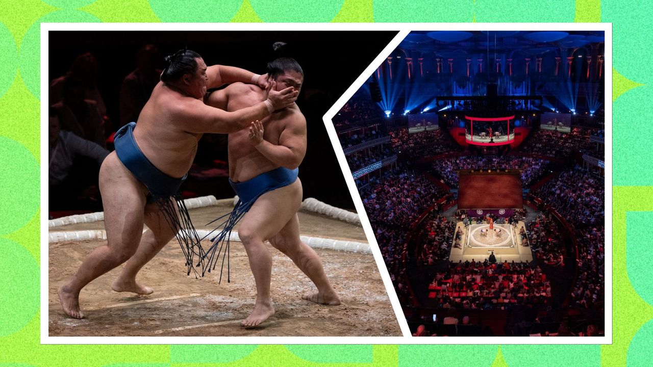 Japanese sumo wrestling storms London with giant warrior athleticism ...