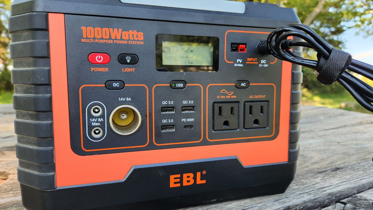 EBL Voyager 1000 Portable Power Station review: Offering big things in ...