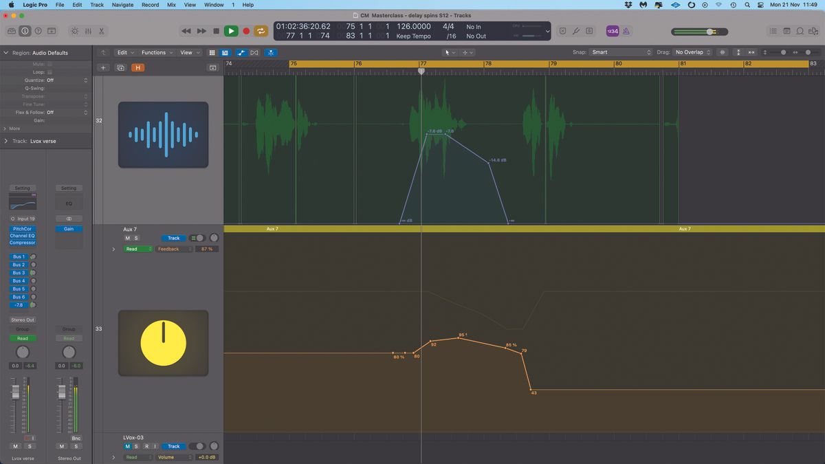 How to create stereo spin delays in Logic Pro | MusicRadar