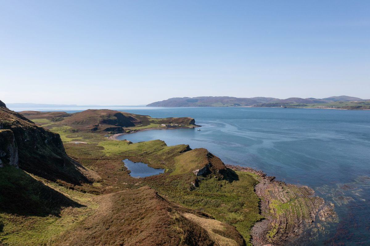 A Scottish island for sale with seals, seven houses, a lighthouse and ...