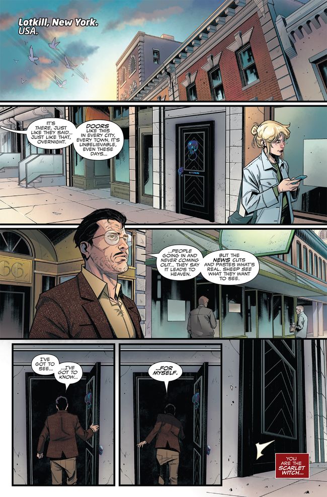 Wanda Maximoff meets God and takes on a gang of demonic bikers in ...