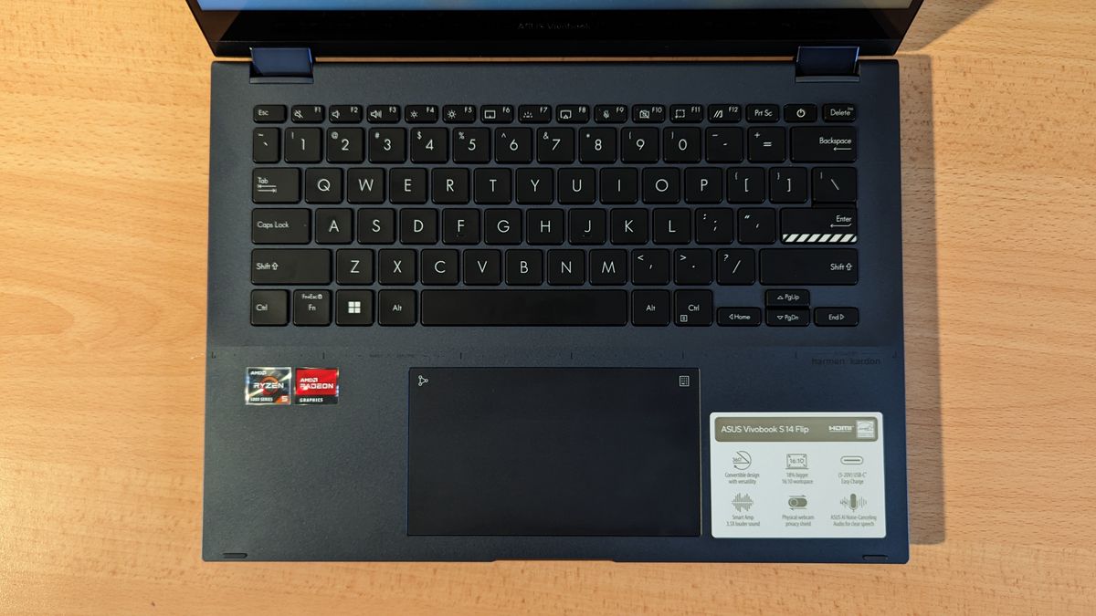 Asus Vivobook S 14 Flip OLED review: Incredible value | Laptop Mag