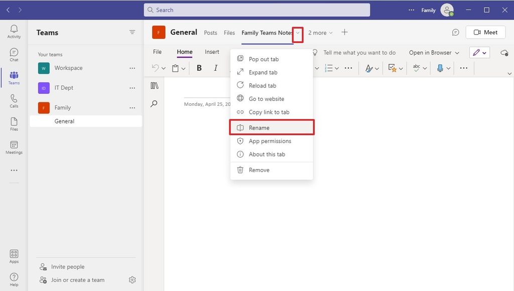 How to add OneNote to Microsoft Teams | Windows Central