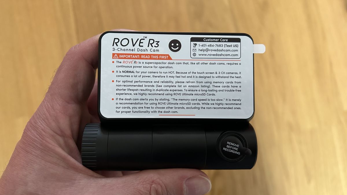 Rove R3 Dash Cam review: ticks all the boxes | TechRadar