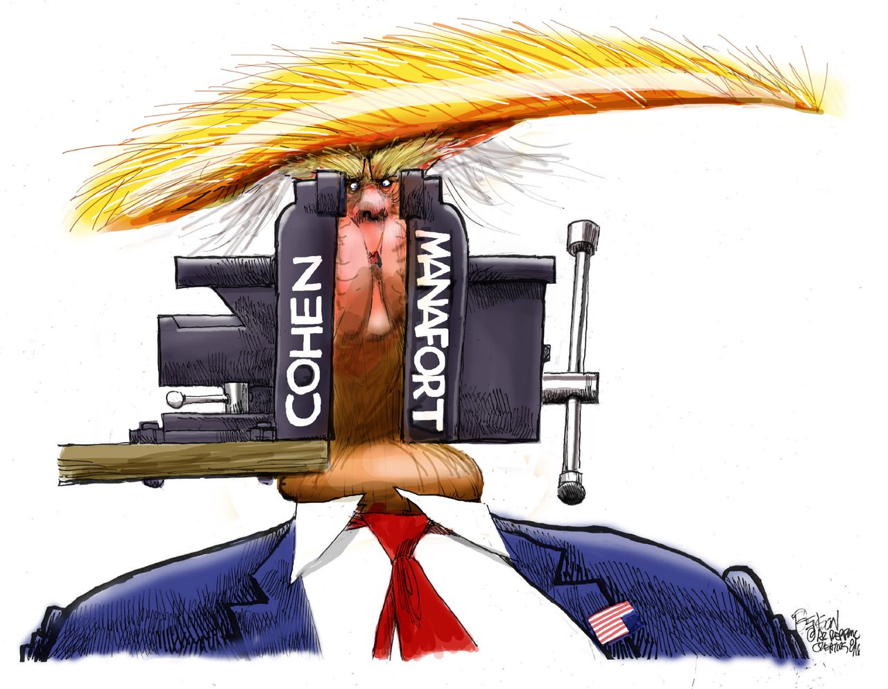 7 brutally funny cartoons about Cohen and Manafort's downfall | The Week