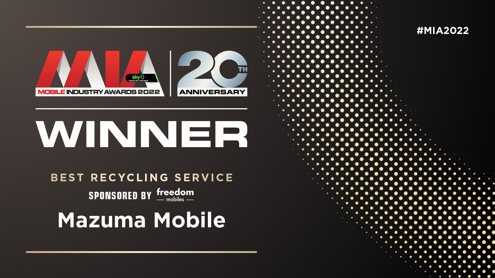 Mobile Industry Awards 2022: Mazuma Mobile wins Best Recycling Service ...