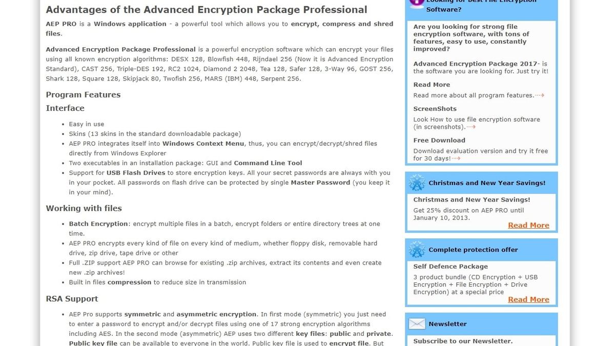 Advanced Encryption Package review | TechRadar