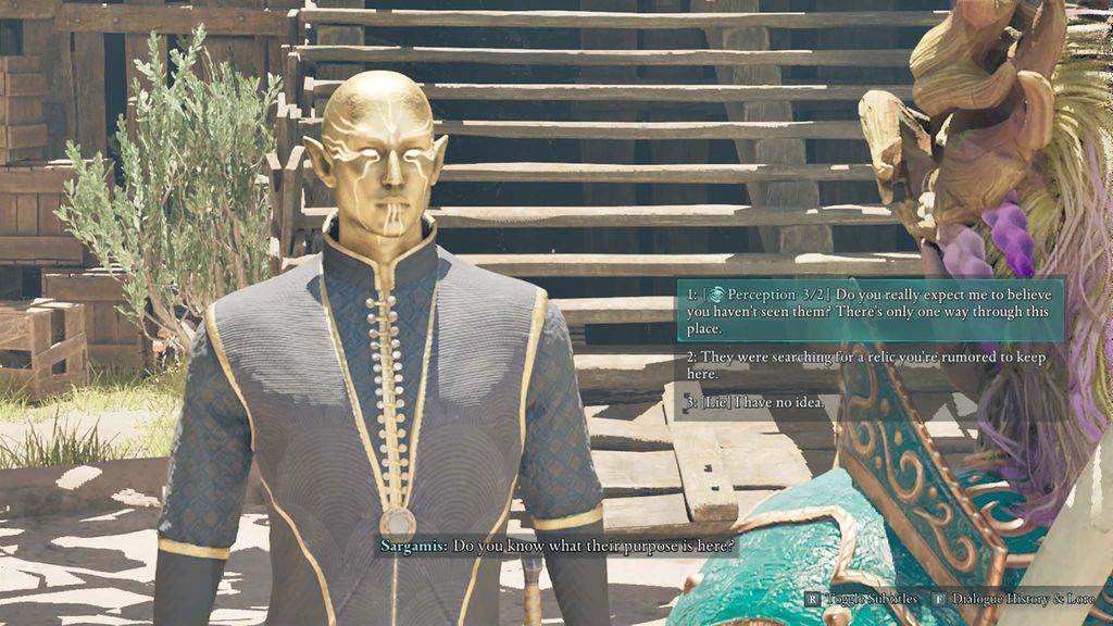 Avowed Sargamis Dawntreader guide: What to do with the statue | Windows ...