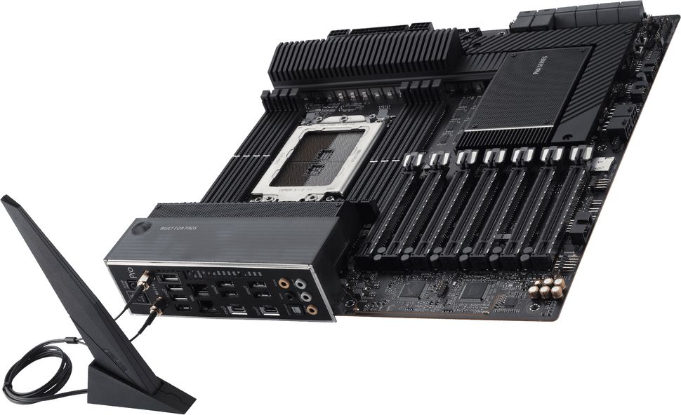 Asus' WRX80 Motherboard for AMD's Threadripper Pro Is Surprisingly ...