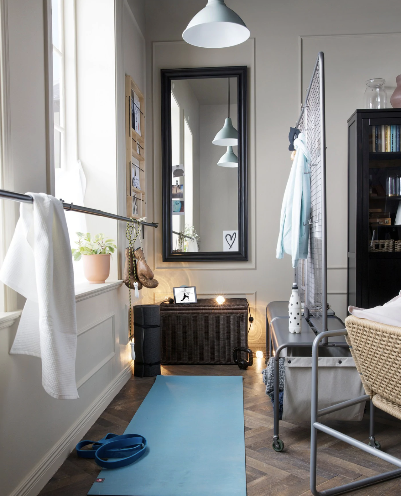 home gym ideas on a budget – 12 cheap ways to get in shape | Real Homes