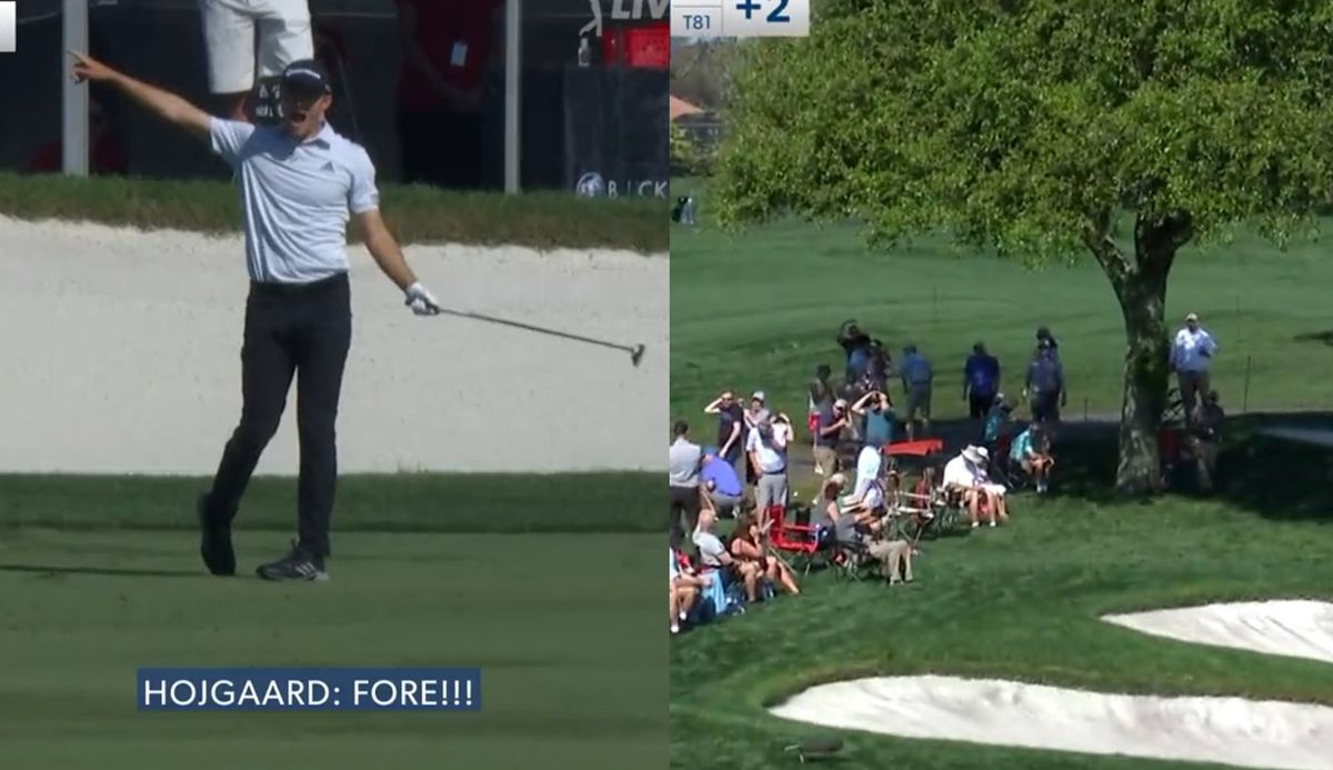 'Good On You' - Tour Pros React To Hojgaard 'Fore' Shout | Golf Monthly