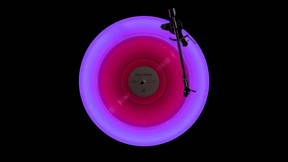 Audio-Technica’s levitating Hotaru turntable also glows with ...