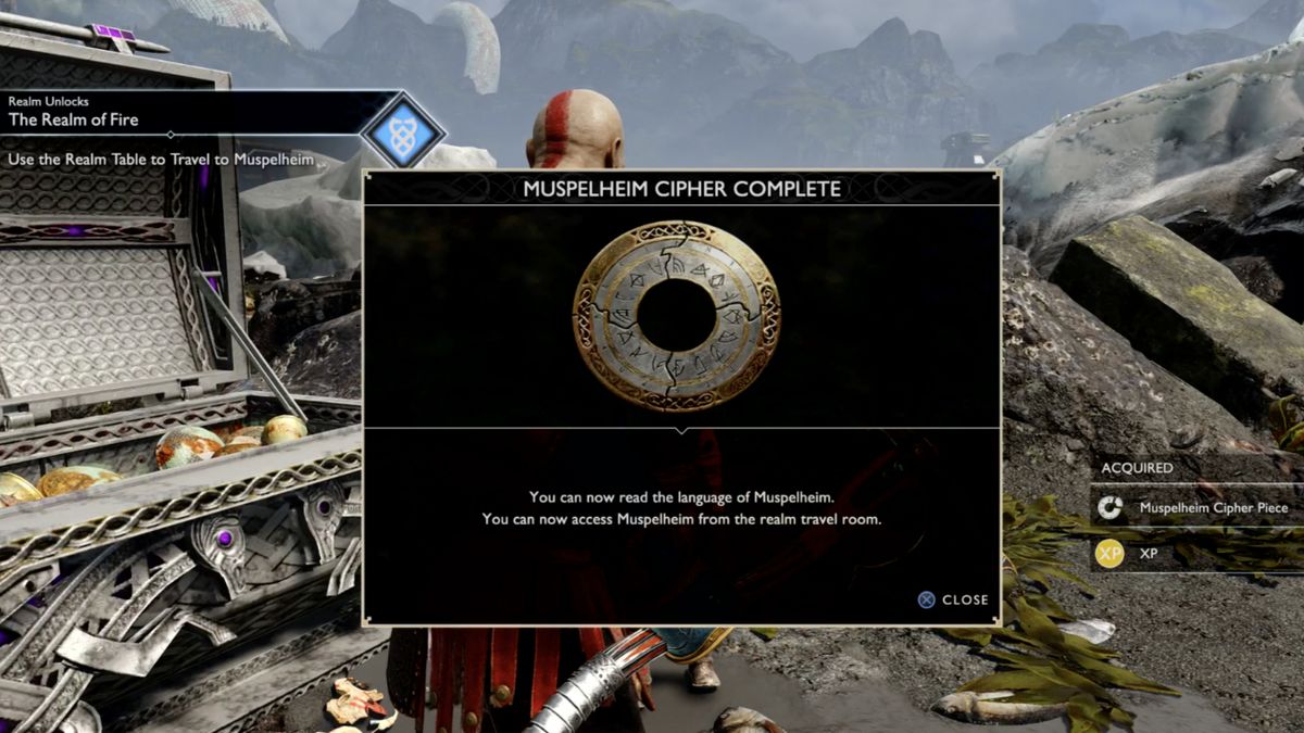 God of War fire armor of Muspelheim | GamesRadar+