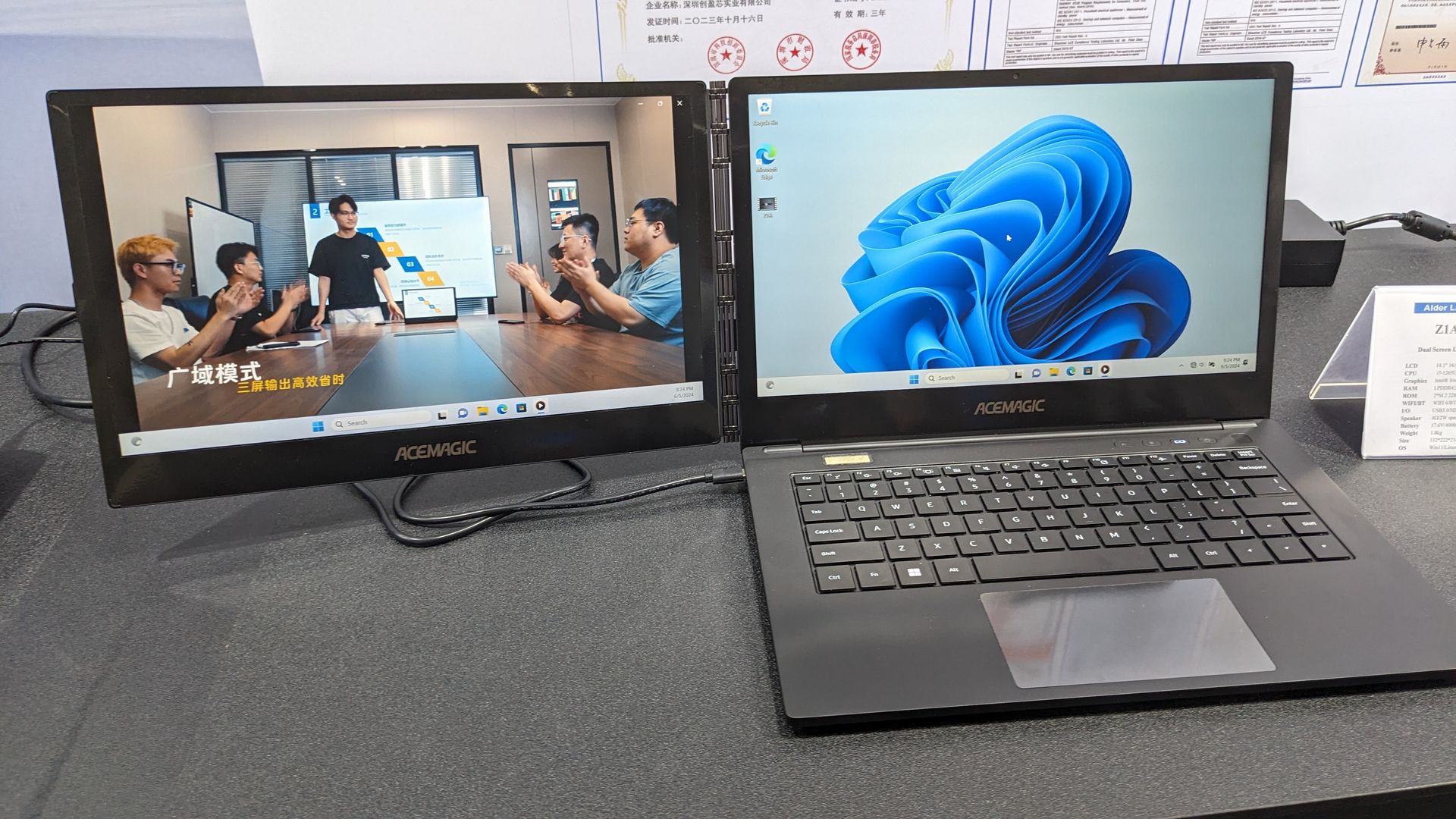 Acemagic's X1 is a dual-screen laptop you might actually want to use ...