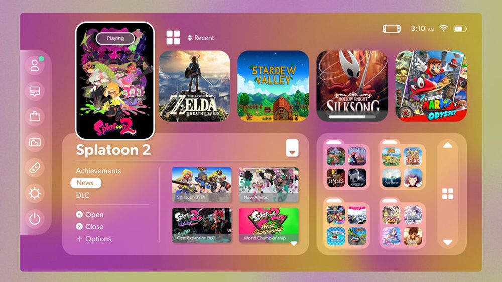 What if Apple designed the Nintendo Switch UI? | Creative Bloq