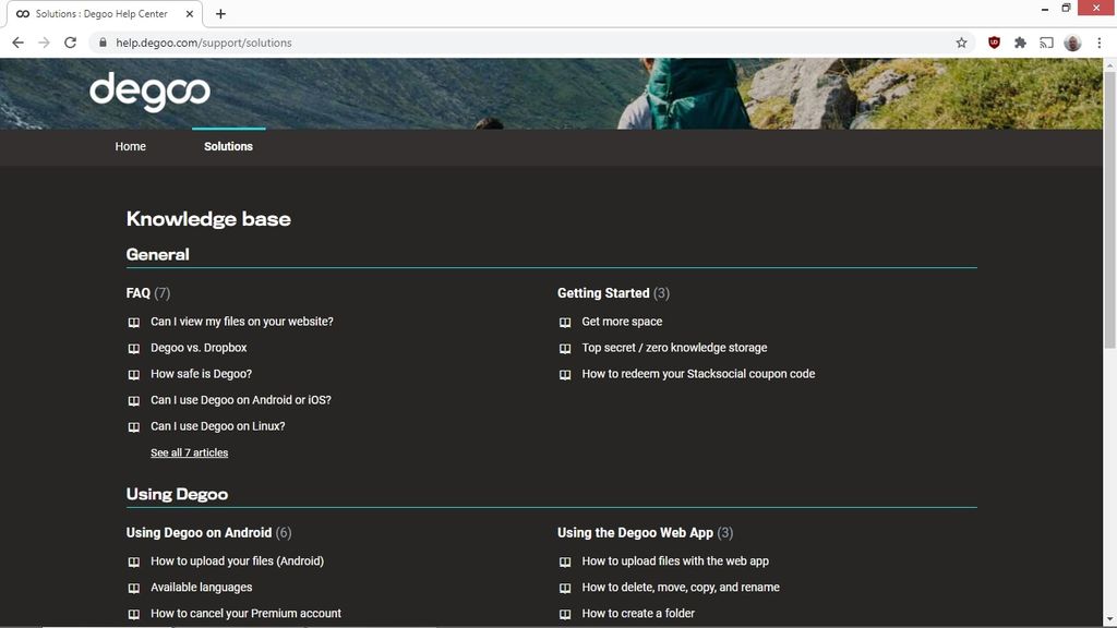 Degoo review | Tom's Guide