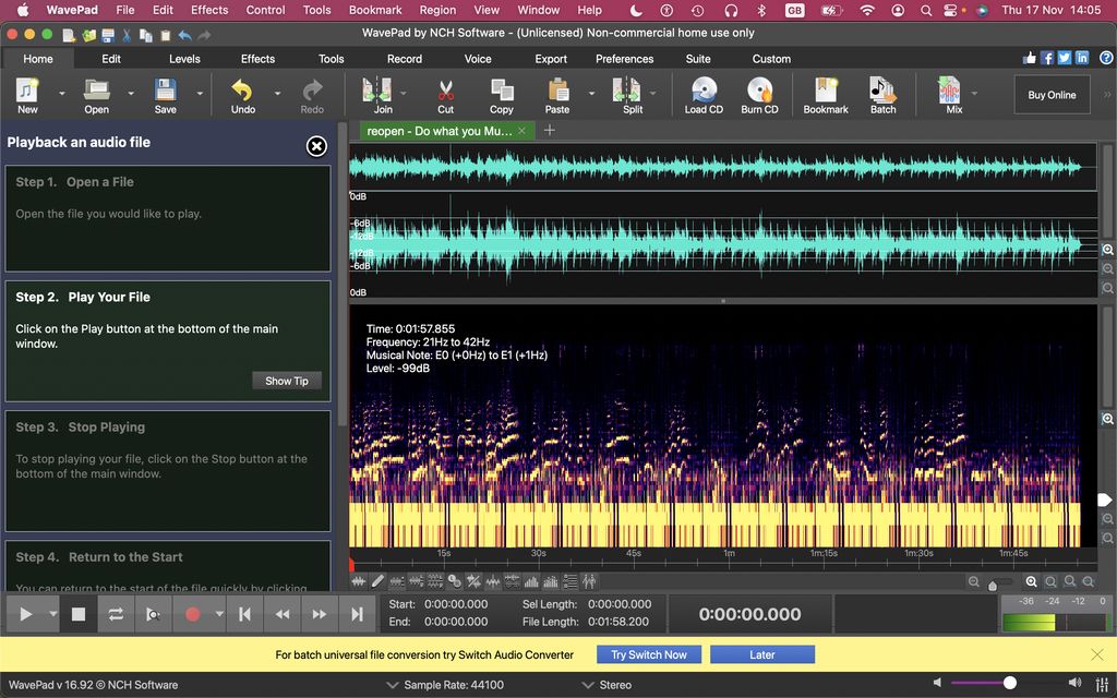 WavePad audio editor review | TechRadar