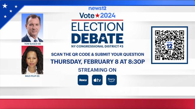 News 12 Long Island Hosts Congressional Debate Between Pilip and Suozzi ...