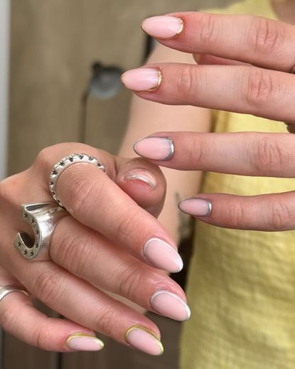 The Halo Manicure Is the Celeb-Approved Nail Trend to Know | Who What Wear
