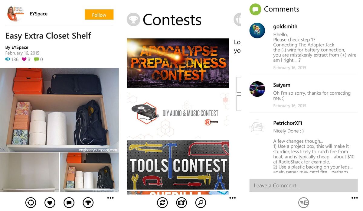 Get your DIY on with the official Instructables app for Windows & Windows Phone | Windows Central