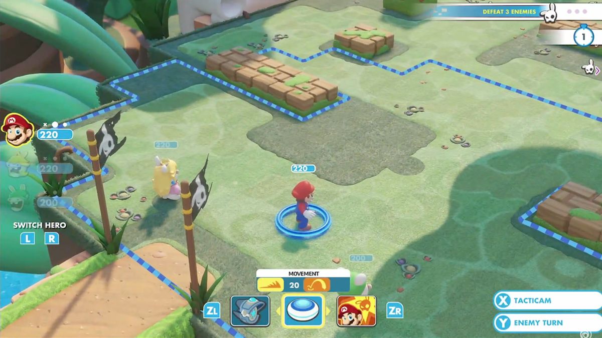 Mario + Rabbids Kingdom Battle is like Mario XCOM, because Miyamoto ...