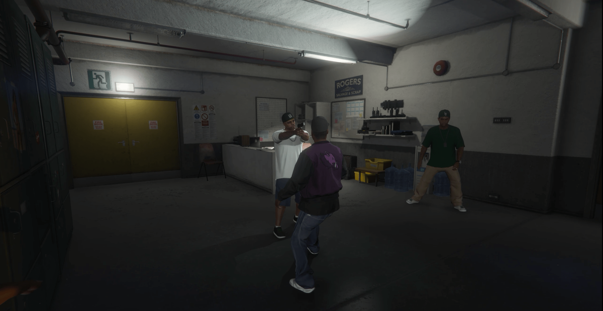 See GTA 5's campaign up close with this neat first-person cutscenes mod ...
