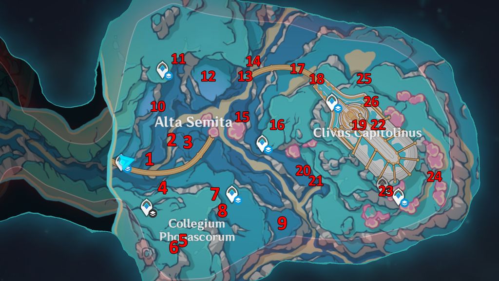Genshin Impact Hydroculus locations | GamesRadar+