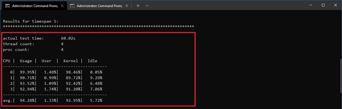How to test hard drive performance with DiskSpd on Windows 10 | Windows ...