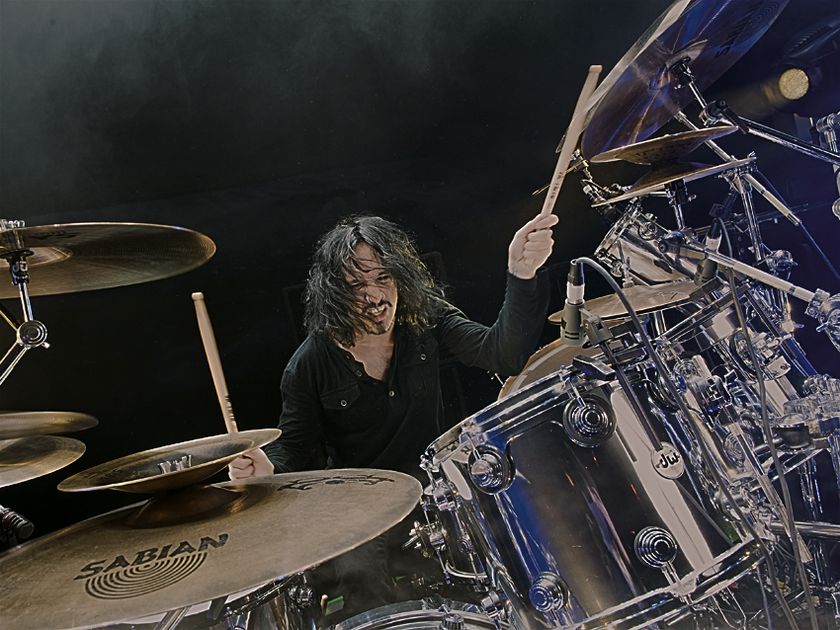 Stone Sour's drum setup in pictures: Roy Mayorga shows off his kit ...