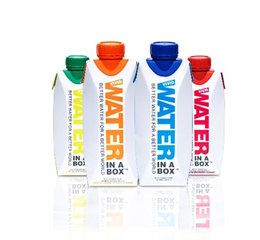 The bottle is dead: meet Water In A Box | Creative Bloq