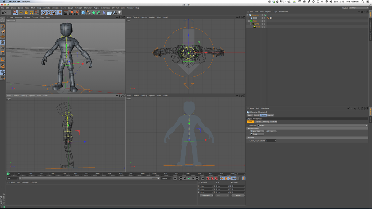 How to rig a biped in Cinema 4D | Creative Bloq