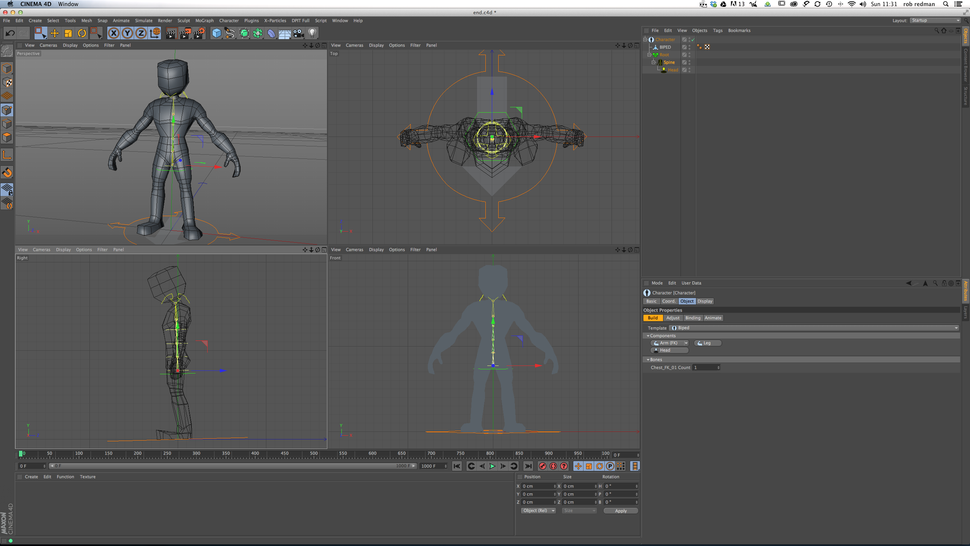 How to rig a biped in Cinema 4D | Creative Bloq