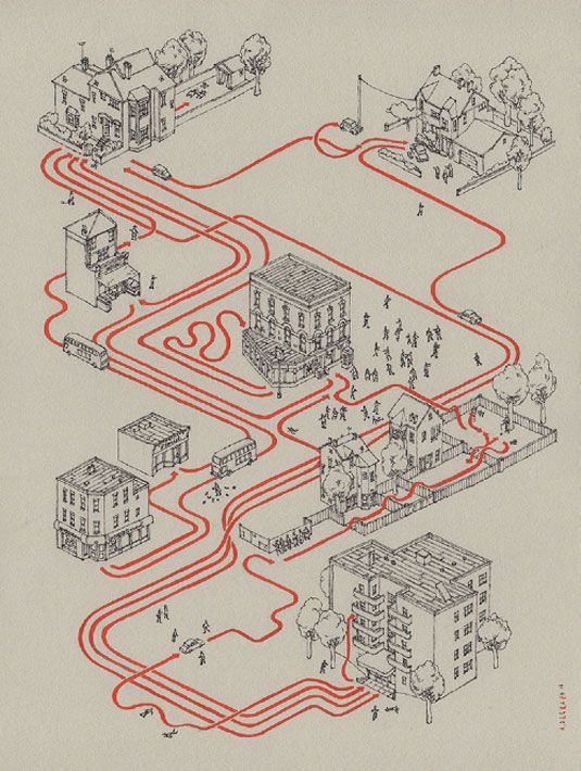 Classic movies mapped out in style | Creative Bloq