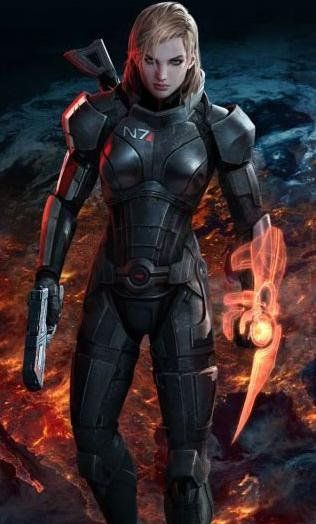 Blonde female Commander Shepard wins BioWare's box art competition ...