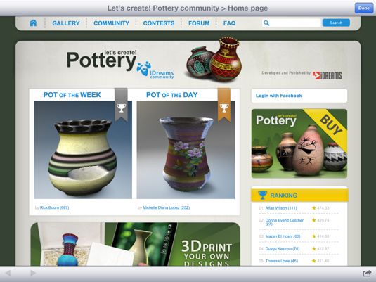 REVIEW: Let's Create! Pottery HD app for iPhone and iPad | Creative Bloq