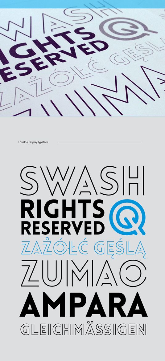 Font of the day: Lovelo | Creative Bloq