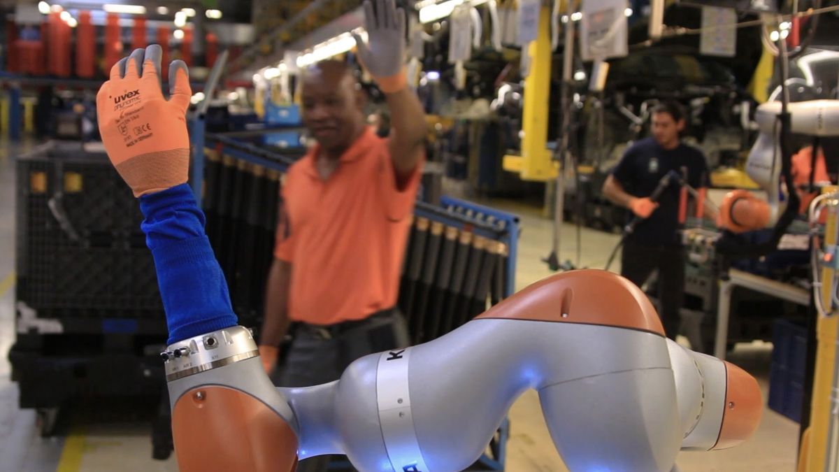 Ford's factory robots make coffee and give fist bumps | TechRadar