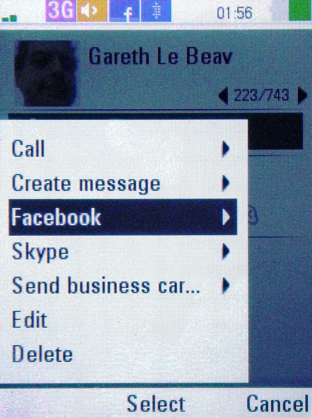 INQ Mini 3G: Calling and contacts - INQ Mini 3G review - Page 3 | TechRadar